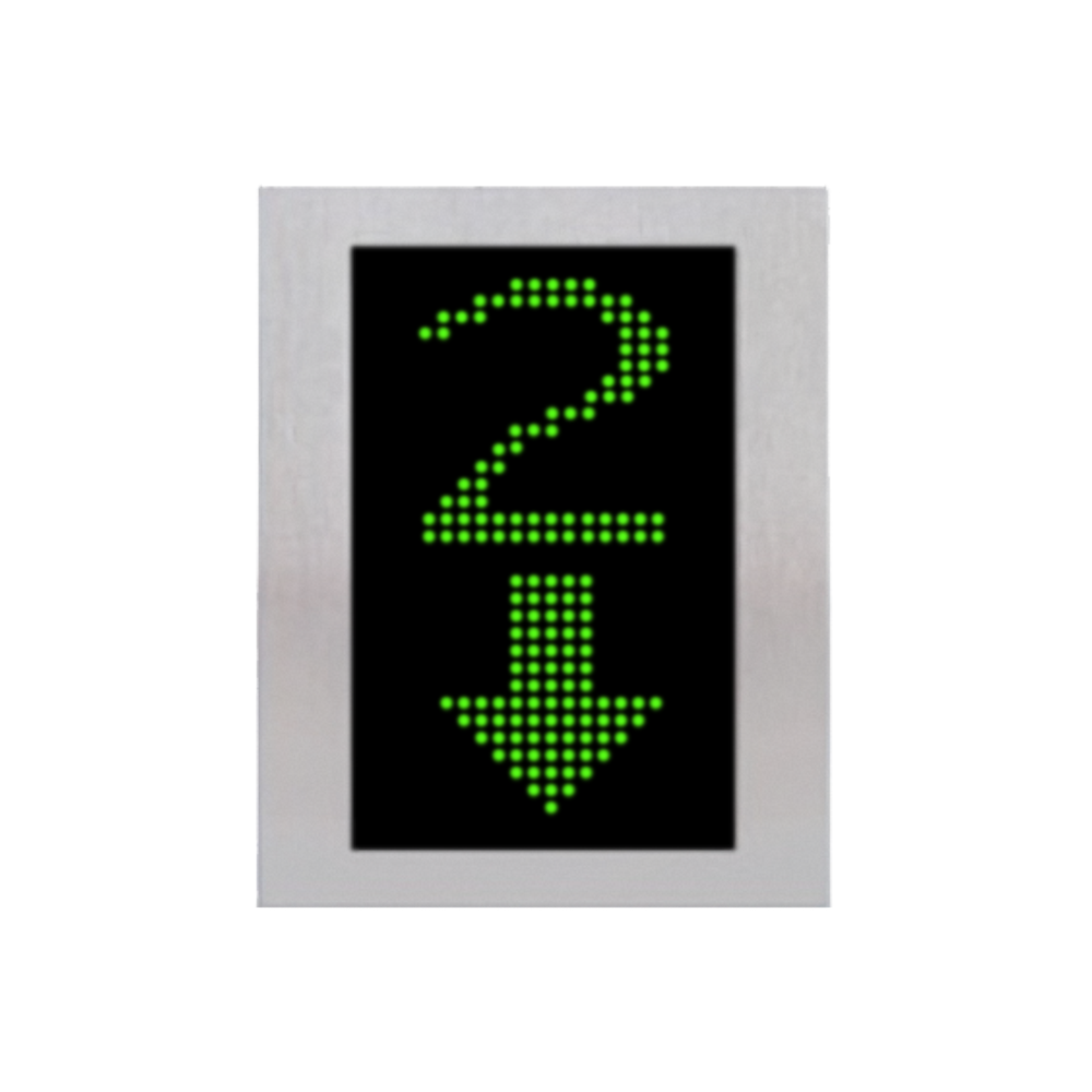 Hi-Resolution LED Dot Matrix Displays Indicator: MFHU40-2V - Elevator Equipment